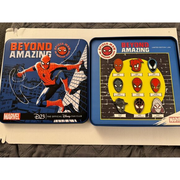 Marvel | Other | Marvel Spiderman Beyond Amazing 6th Anniversary Pin ...